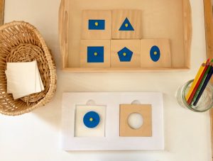 Montessori metal insets tracing tray DIY – Spoonful of Joy