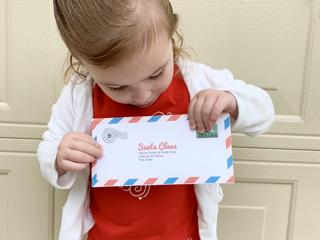 Santa Claus Letter in spanish and english – Spoonful of Joy